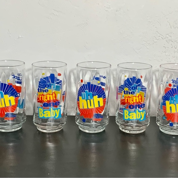Pepsi | Dining | Vintage 9s Diet Pepsi Cola Drinking Glass Lot Of 5 ...